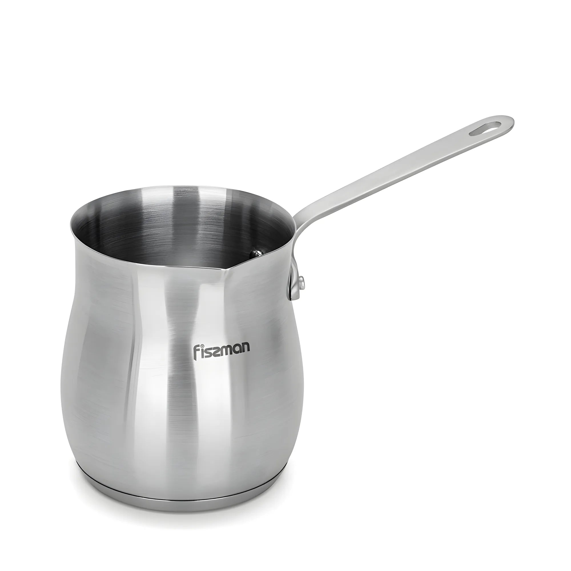 Induction-Friendly Stainless Steel Cezve – 680ml Turkish Coffee Maker | AHA